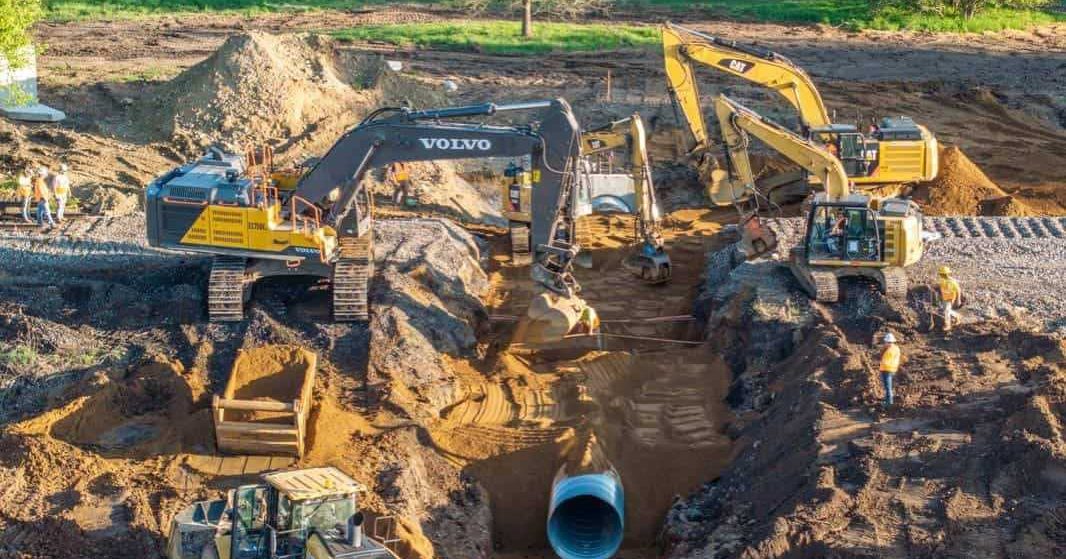 MAJOR Campus construction includes critical stormwater system improvements | Choose Marshall