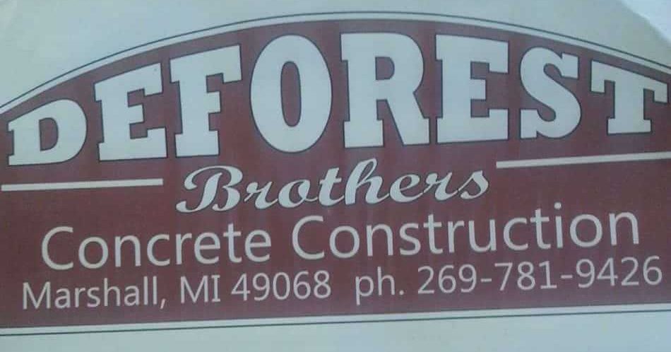 Deforest Brothers Concrete Construction | Choose Marshall