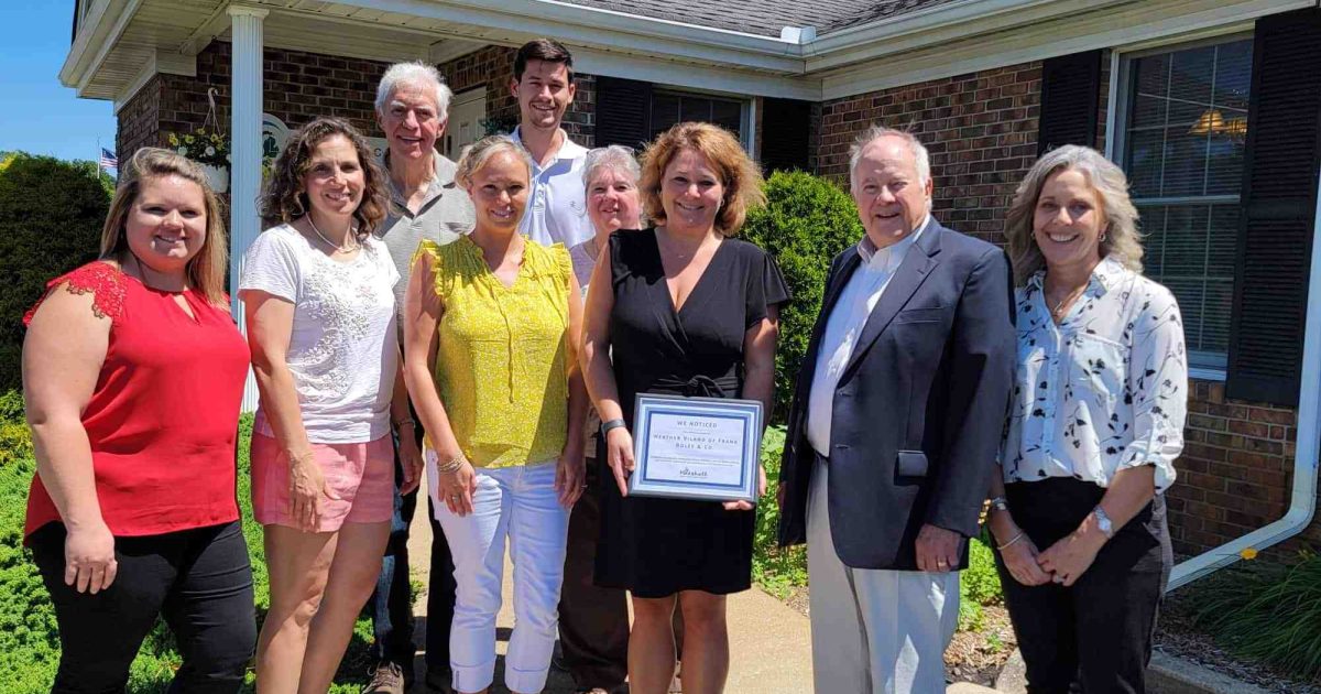 Choose Marshall Congratulates Boley, Viland & Co. with a We Noticed ...